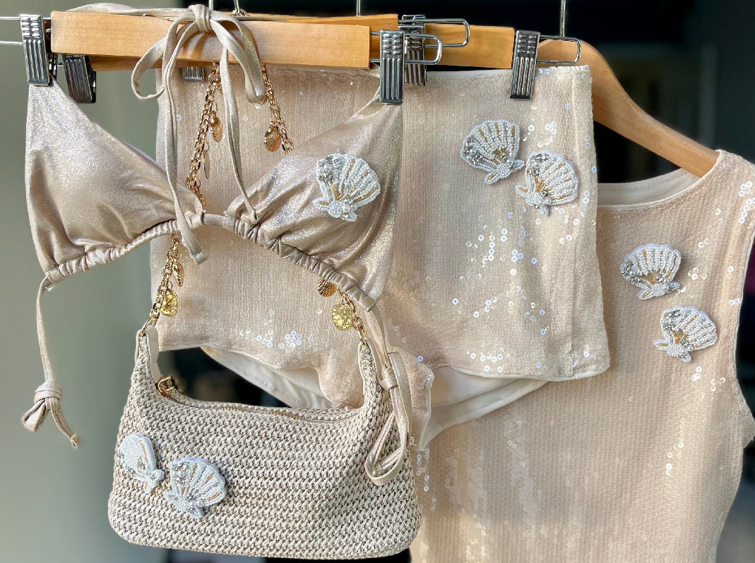 beaded seashells collection – Graciela Boutique